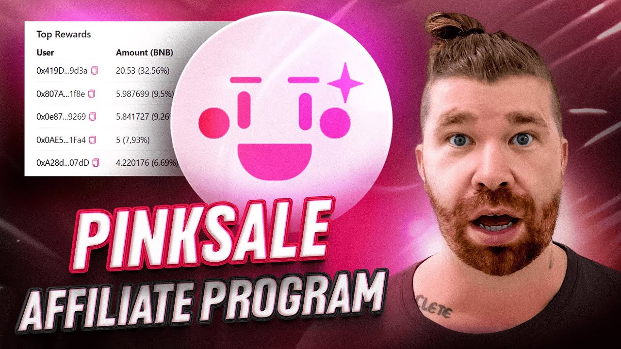 PROFIT! PROFIT! PROFIT! Pinksale Affiliate Program GET PROFITS AND BEST BENEFITS! - YouTube
