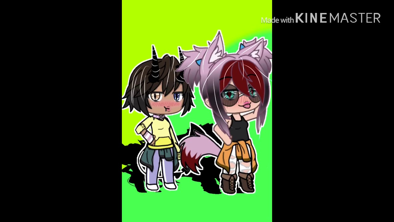 💋hugs and kisses //Gacha life // (lesbian)💋 - YouTube