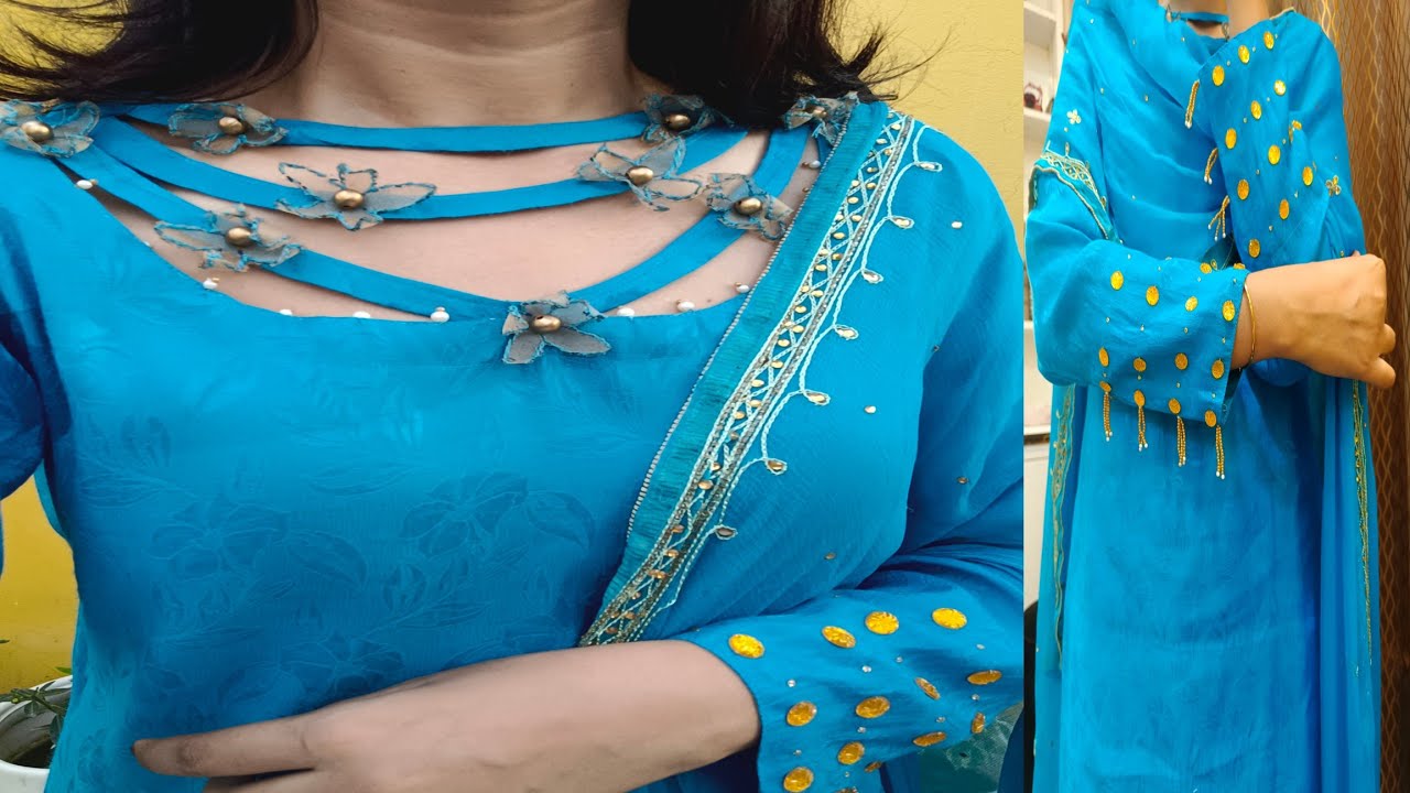 Designer Neck Design 🍁 Iqra faisal inspired Neck Design📍| Forever ...