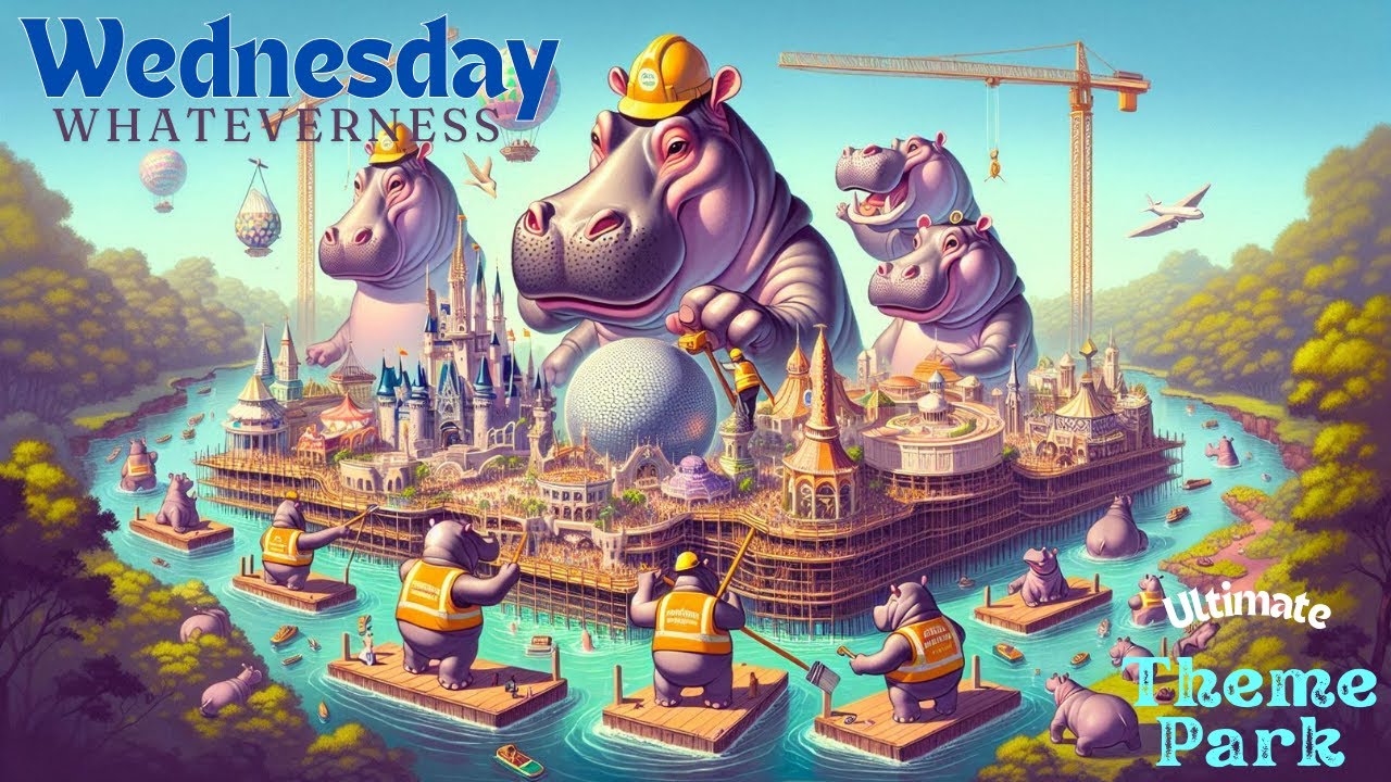 Wednesday Whateverness: Let's Build Our Ultimate Theme Park - YouTube