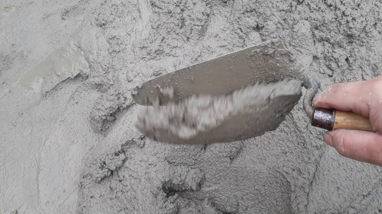 Como fazer massa para reboco área externa - YouTube