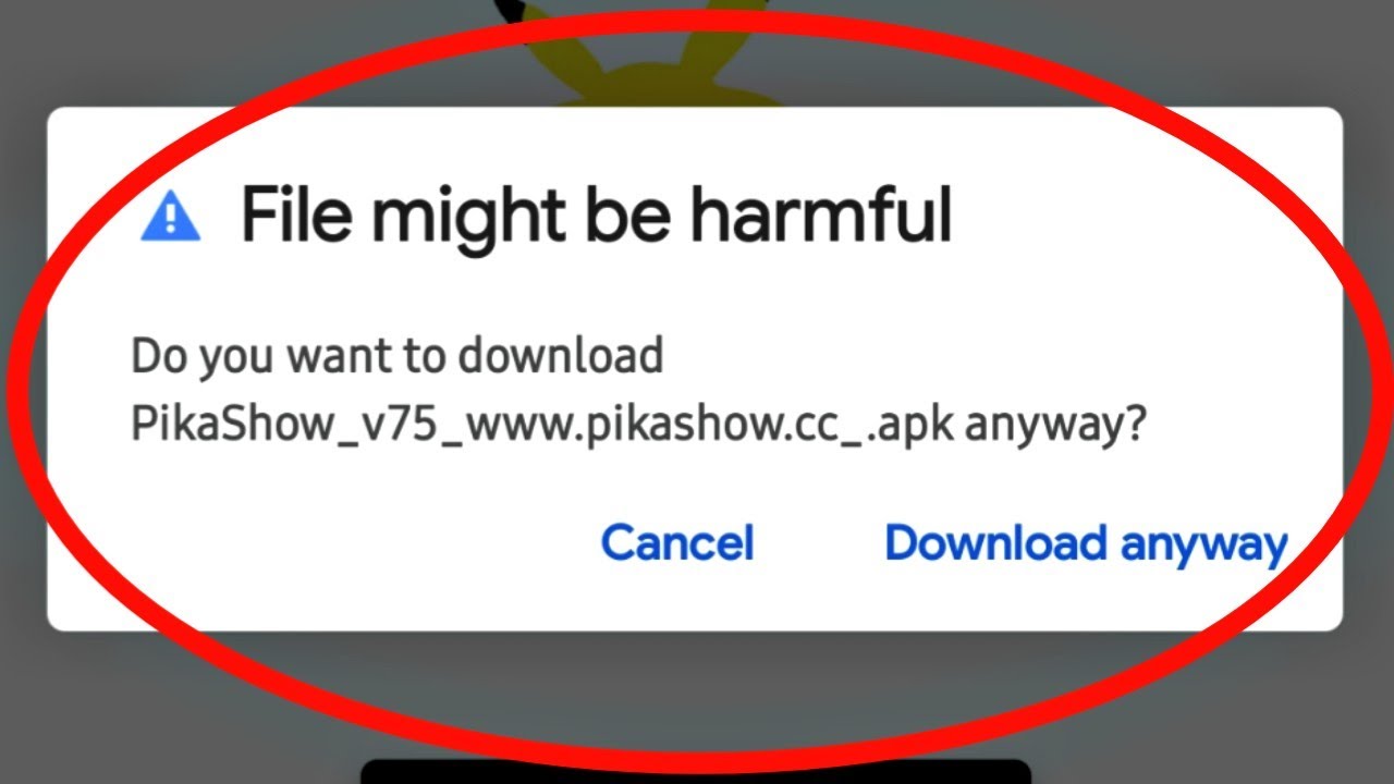 File might be harmful kya hota hai - YouTube