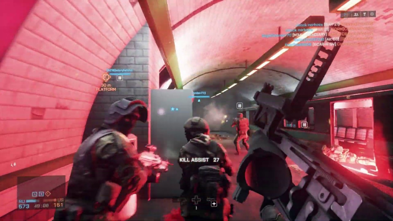 Classic Battlefield Maps ( Operation Metro ) Gameplay - Battlefield 4 ...