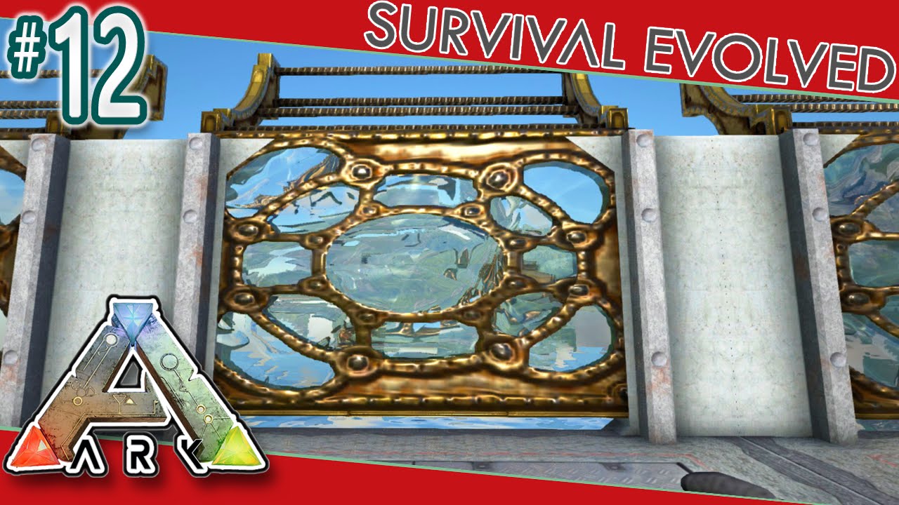 Modded ARK Survival #12 - Steampunk Mod Building! - YouTube
