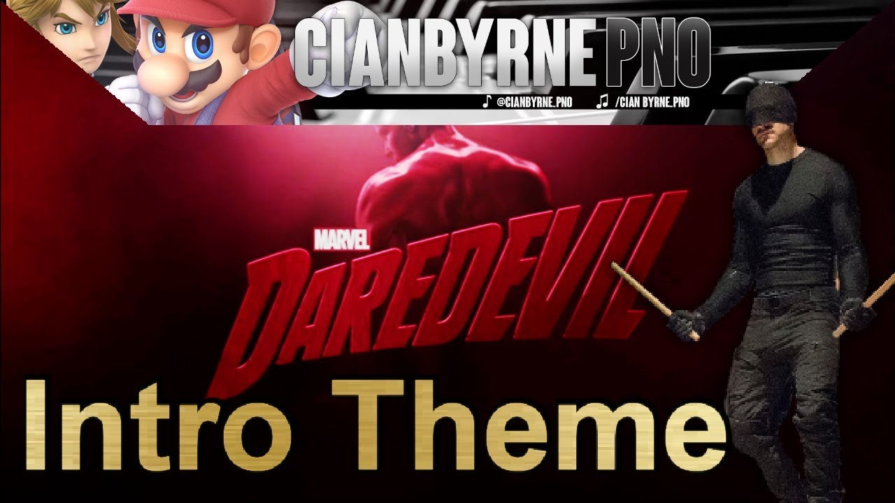Marvel's Daredevil - Intro Theme | Piano Cover - YouTube