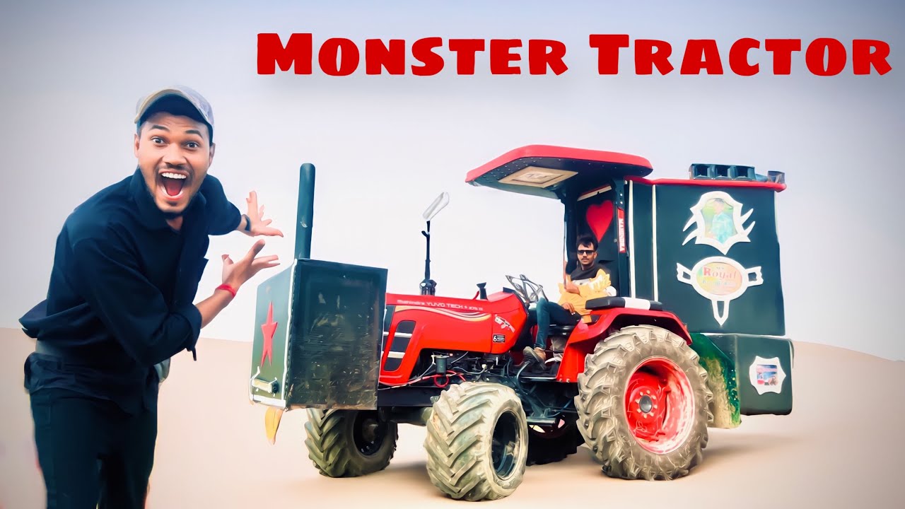 20 लाख का Dancing Tractor | Monster Tractor 😳 - YouTube