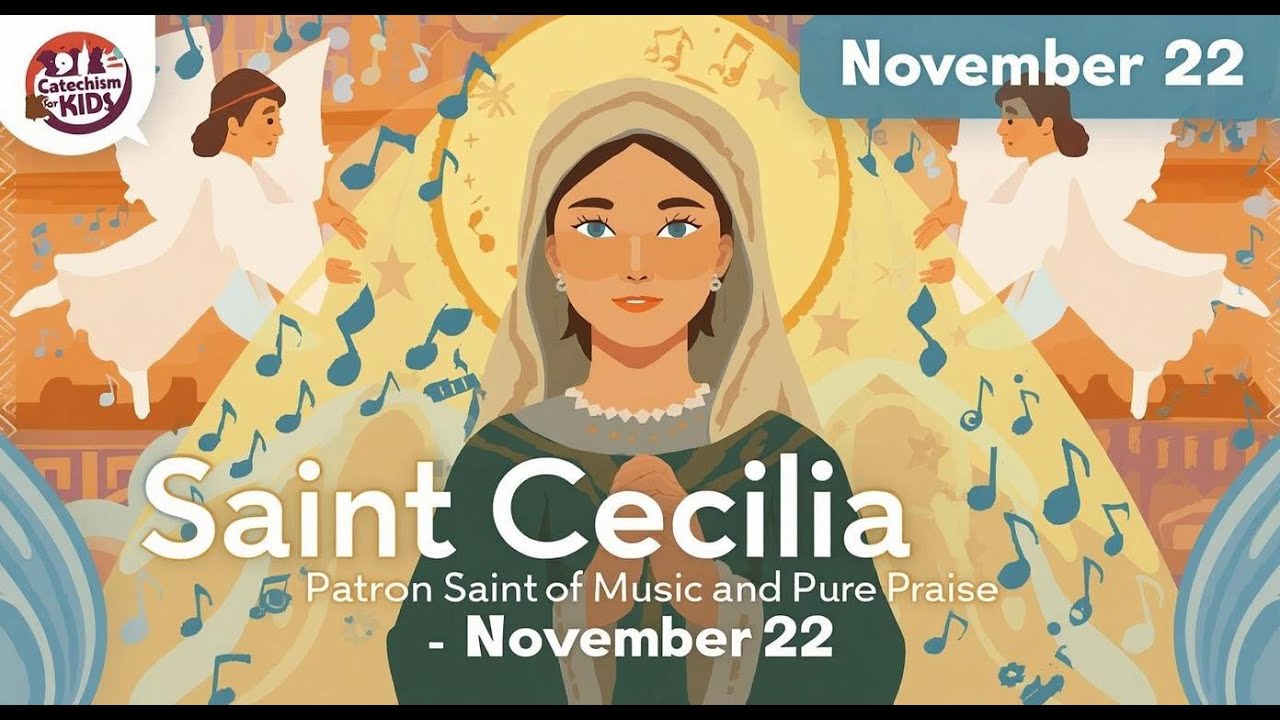 Saint Cecilia | Patron Saint of Music & Pure Praise | Catechism for ...