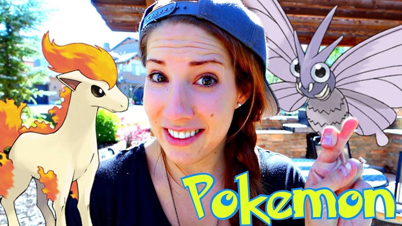 Pokemon GO Gamer Girl - First Gym Battle! - YouTube