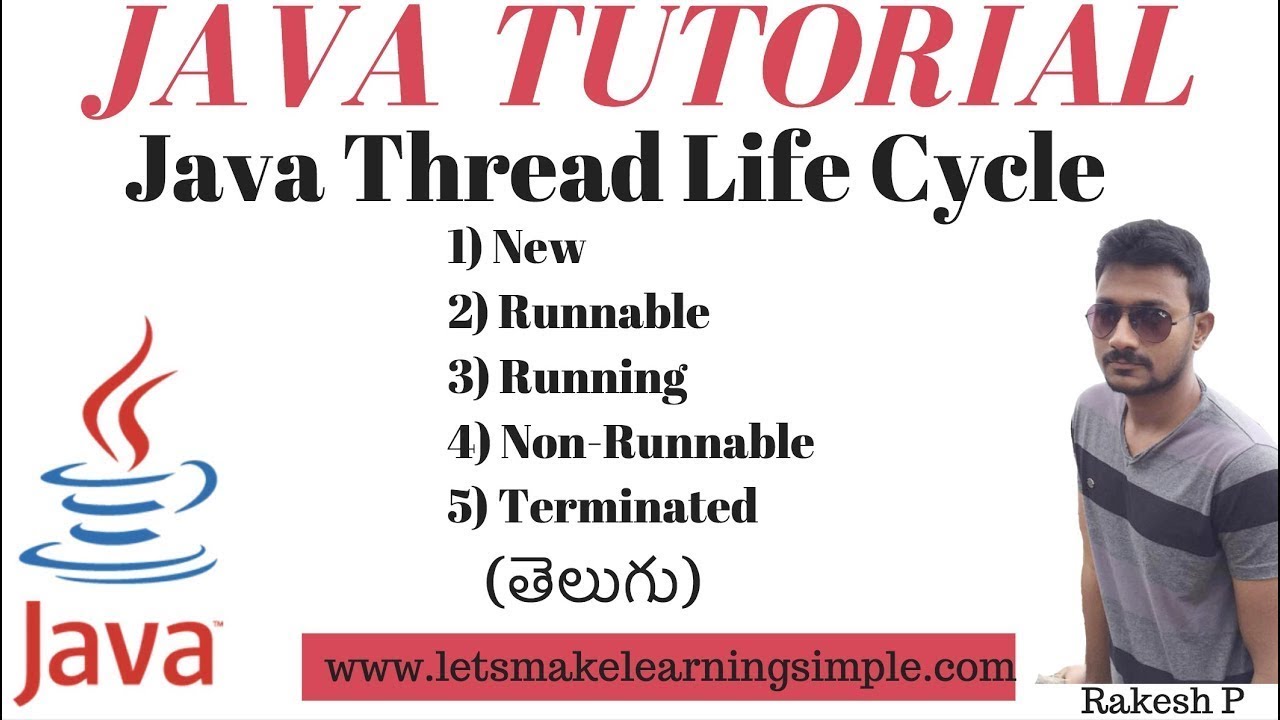 Java Thread Life Cycle in Telugu | Thread Life Cycle in Java in Telugu - YouTube