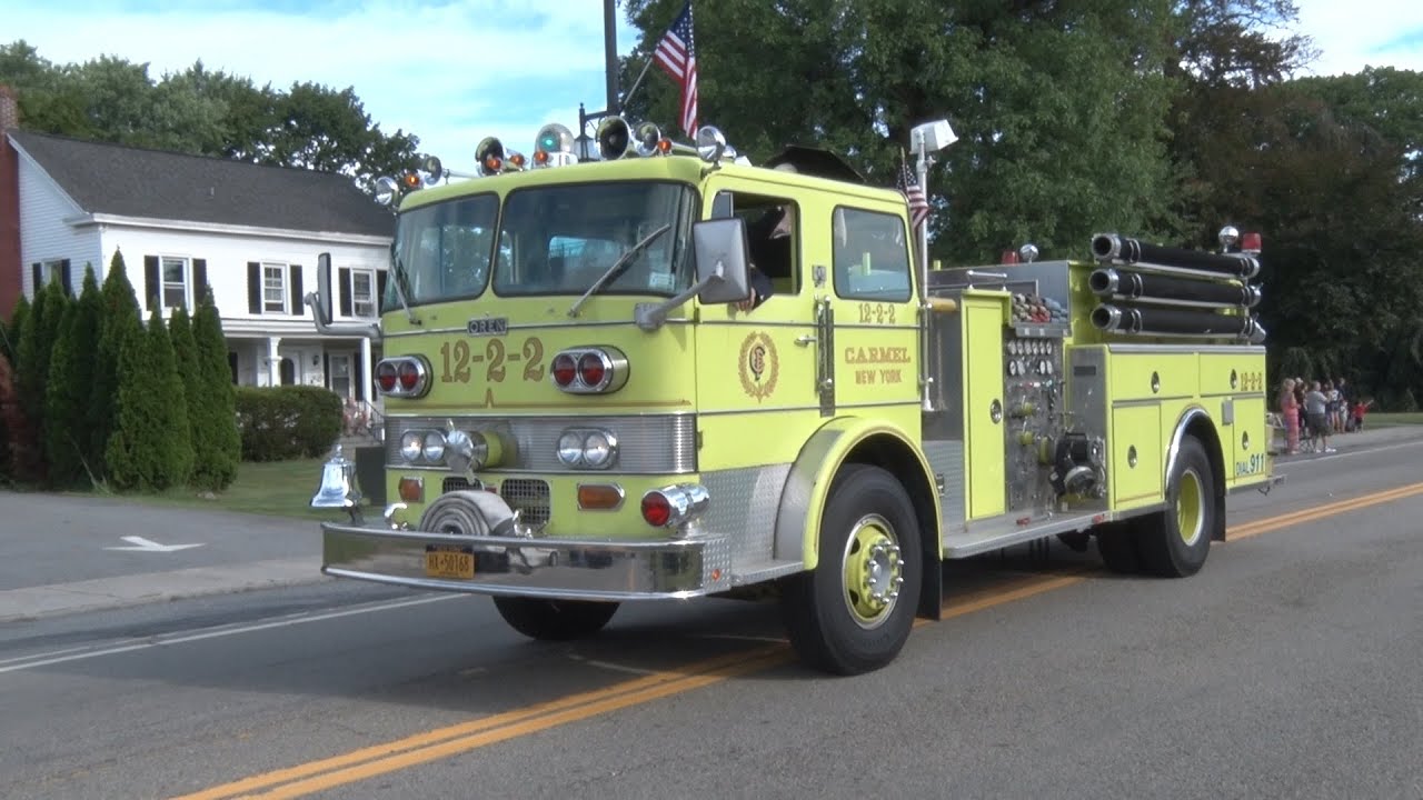 Carmel, NY Fire Department 100th Anniversary Parade - YouTube