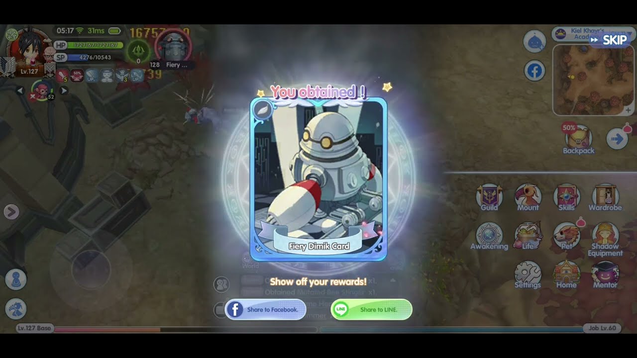 Fourth Fiery Dimik Card (No Odin) !! 19 Days After Geographer Card ...