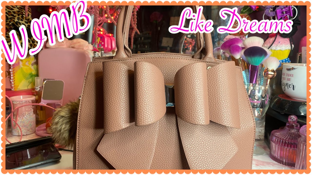 WIMB💕 Like Dreams Bow Purse👜🎀(Bag Series Ep15) - YouTube