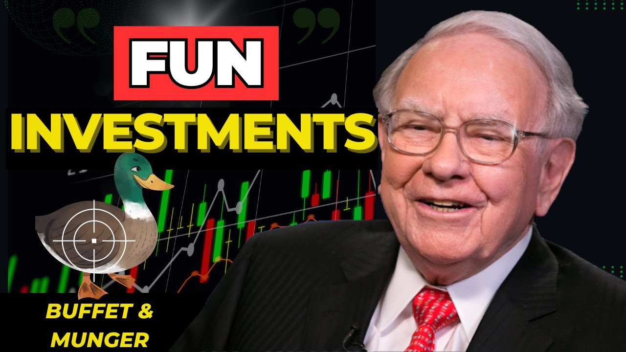 Fun Investments with Warren Buffett & Charlie Munger - YouTube