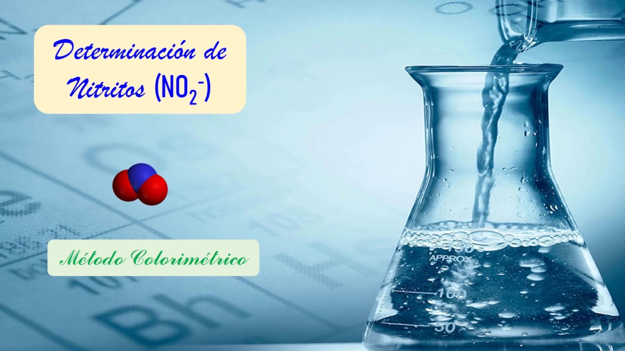 Determinación de Nitritos - YouTube