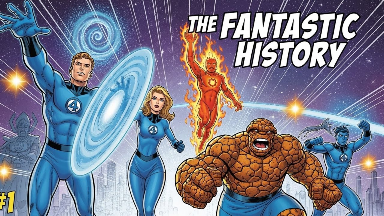 The History of The Fantastic Four - YouTube
