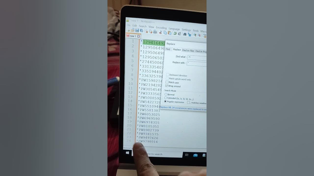 Notepad++ trick to input in single click - YouTube