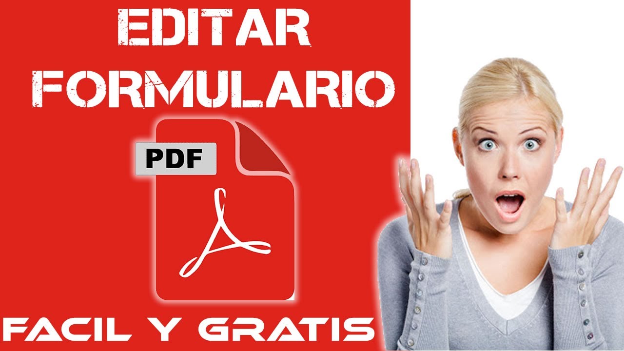 🖍️ EDITAR formulario PDF con aplicación gratuita | FACIL Y RAPIDO ⚡ ...