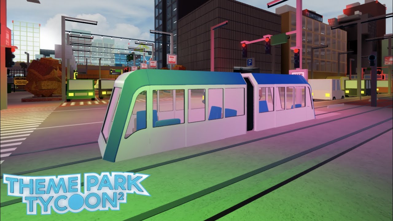 Tram Ride | Theme Park Tycoon 2 - YouTube