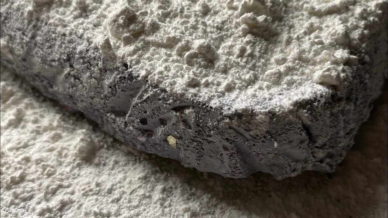 Satisfying Cornstarch Gym Chalk Slab #asmr #satisfying #oddlysatisfying ...