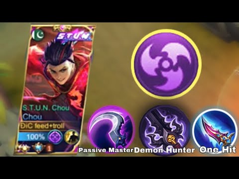 Chou New Demon Hack Mod On | Mlbb Chou Op New Item Build = Op Damage # ...