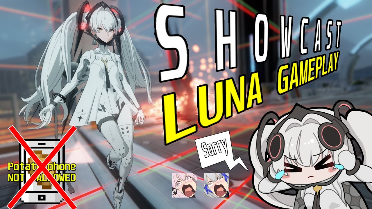 [PUNISHING GRAY RAVEN] LUNA GAMEPLAY (Potato phone not allowed) - YouTube
