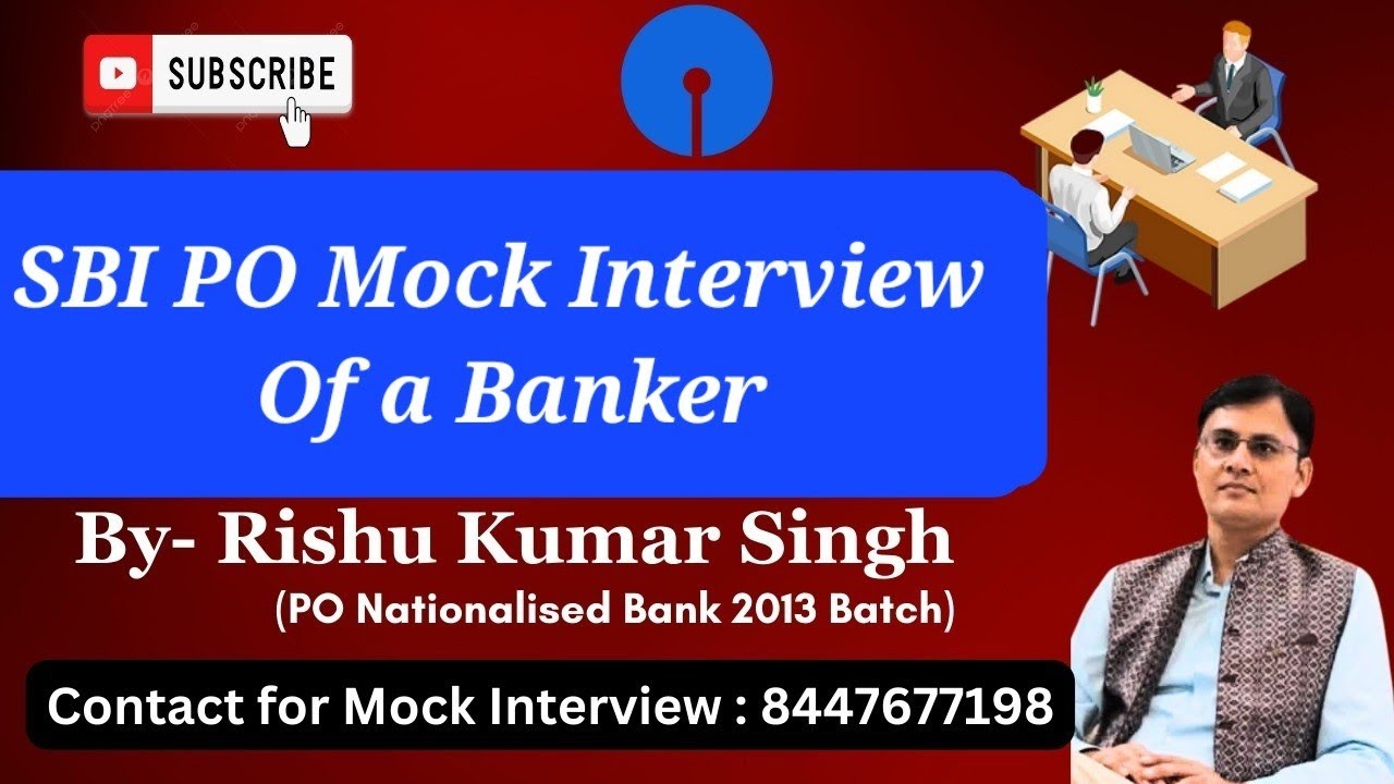 SBI PO 2023 Mock Interview of a Banker # By RISHU KUMAR SINGH - YouTube