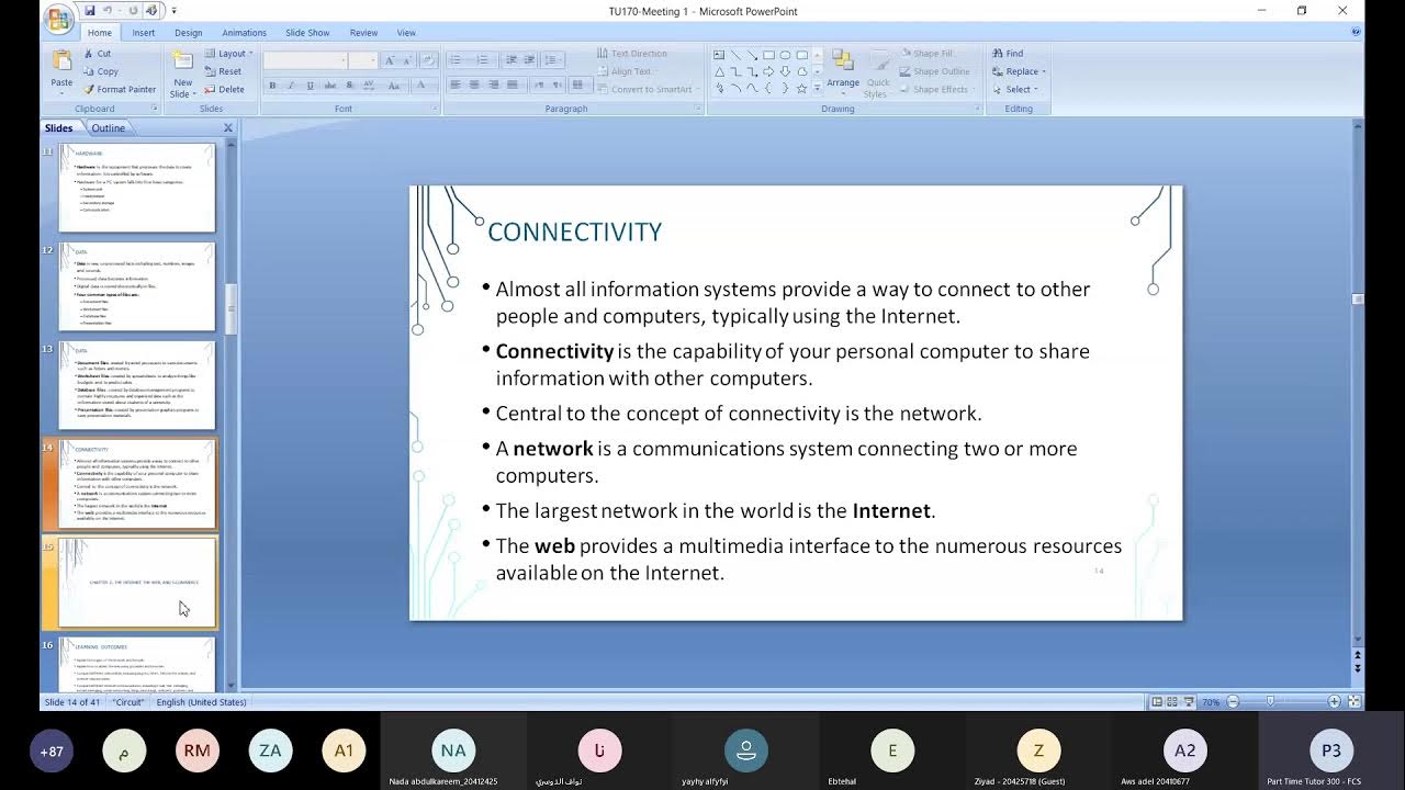 AOU - TU170 - Section 1306 - 2nd Class - 1 Feb 2021 - YouTube