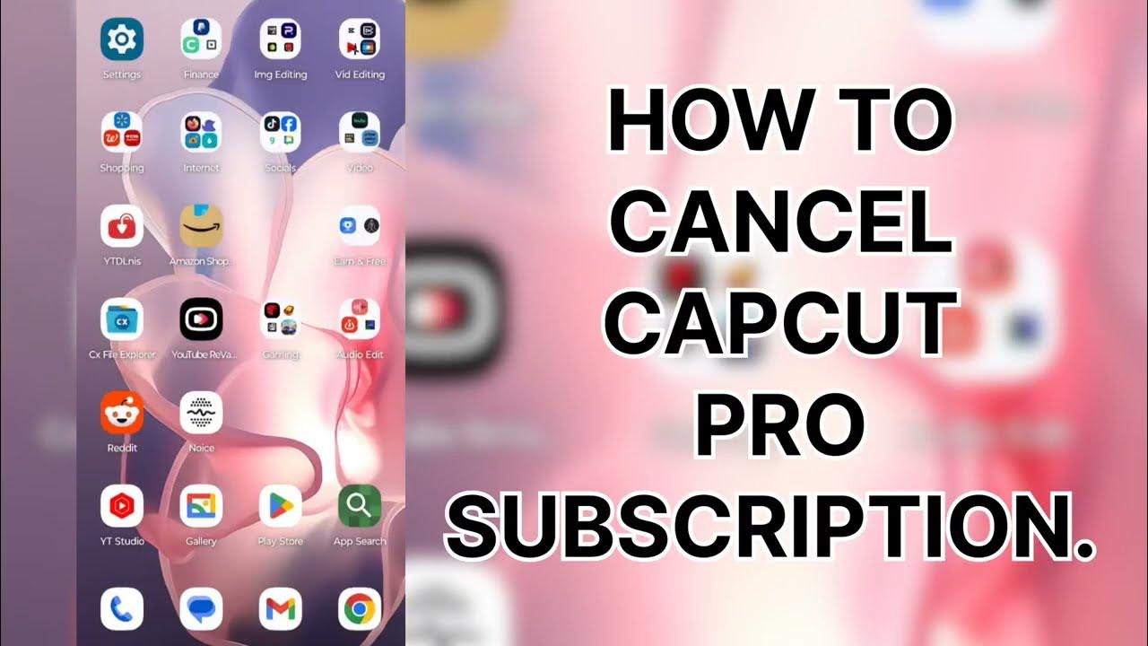 How To Cancel CapCut Pro Subscription (iOS and Android) EASY! - YouTube
