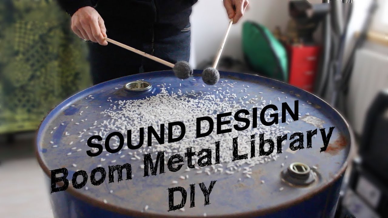 Sound Design - How to create a Boom Metal Library - YouTube