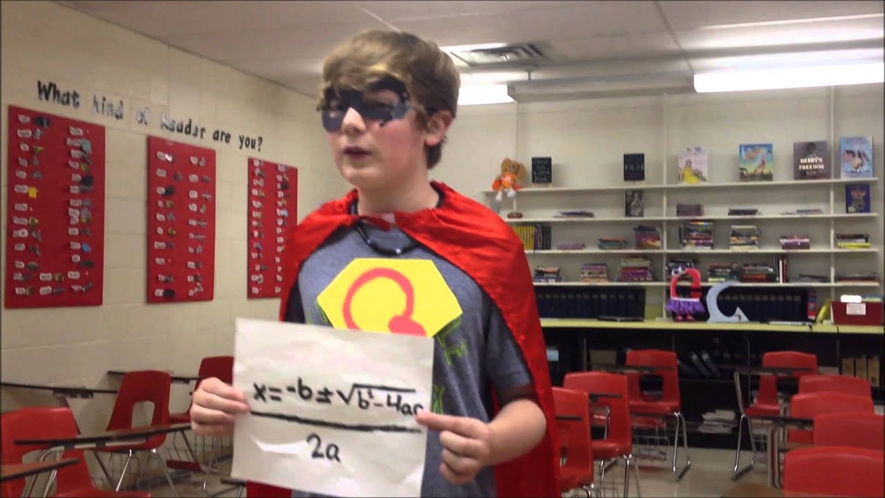 Quadratic Equation Math Project by Math Men - YouTube