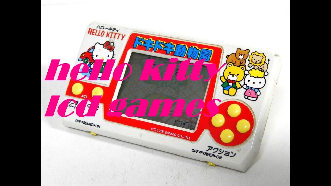 lets talk about hello kitty lcd games - YouTube
