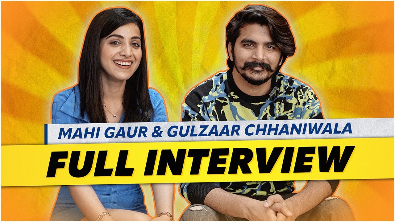 Gulzaar Chhaniwala & Mahi Gaur Interview - DJ Wale Babu Haryanvi Movie ...