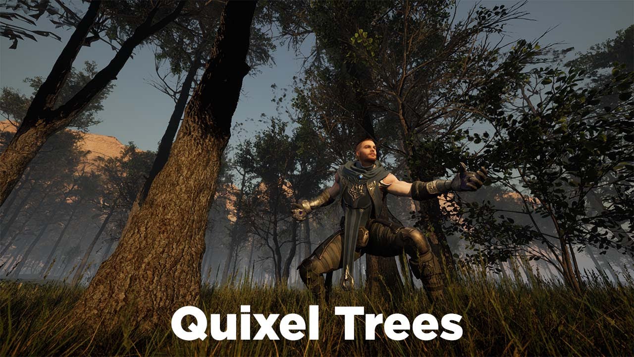 Quixel Trees - YouTube