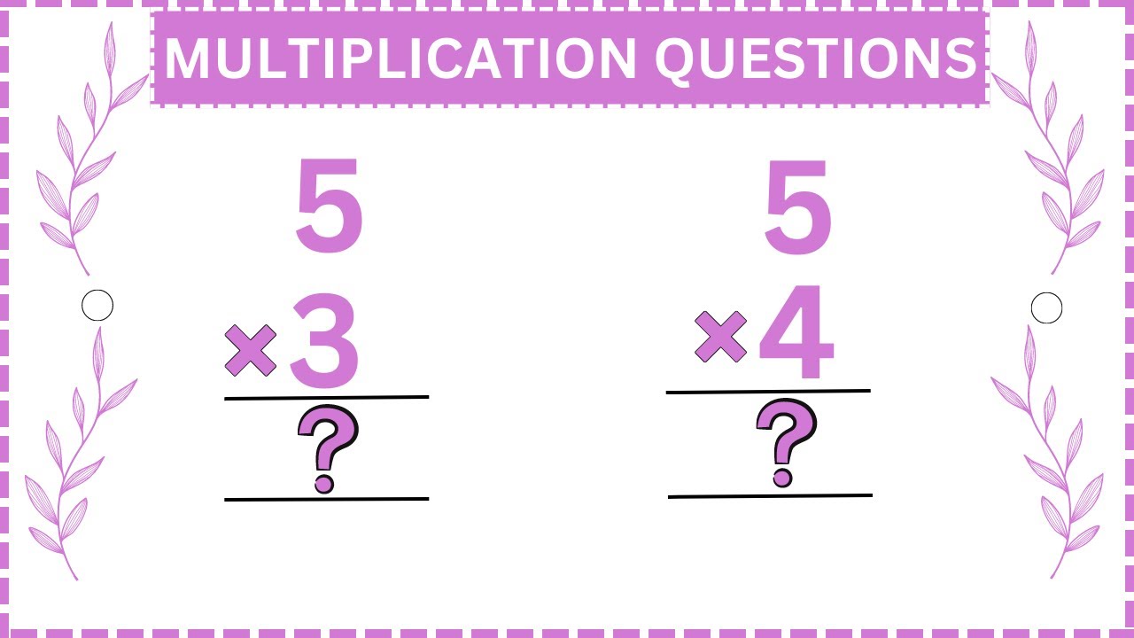 multiplication table - multiplication tricks for kids - sums of ...