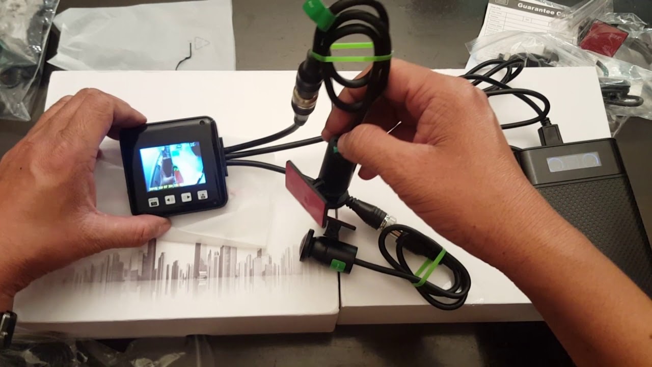 Motorcycle dashcam connection guide (CCTV) ( - YouTube