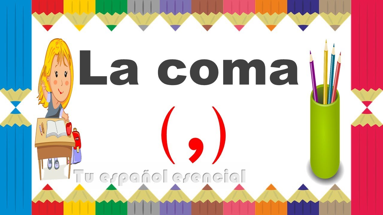 ¿Dónde se pone la coma? | Usos con ejemplos sencillos - YouTube