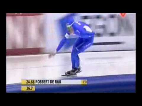 Robbert de Rijk, NK allround schaatsen 500m+1500m - YouTube