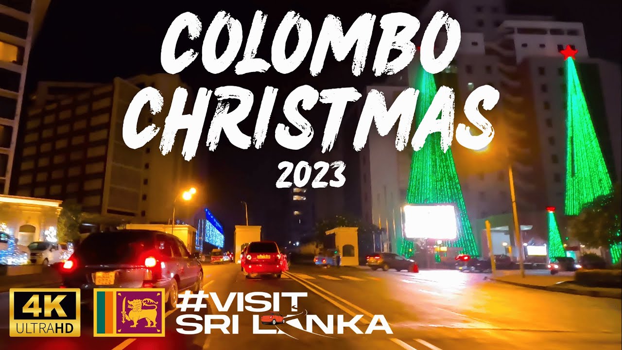 Colombo's Night Symphony | A Dazzling Christmas Drive #visitsrilanka 🇱🇰 ...