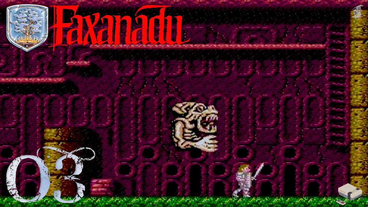 FAXANADU #03: Vorlesen war hier nicht meine Stärke... | NES ...