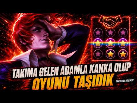 TAKIMA GELEN ADAMLA KANKA OLUP OYUNU TAŞIDIK - BU UYUM KİMSEDE YOK KARDEŞİM - MLBB