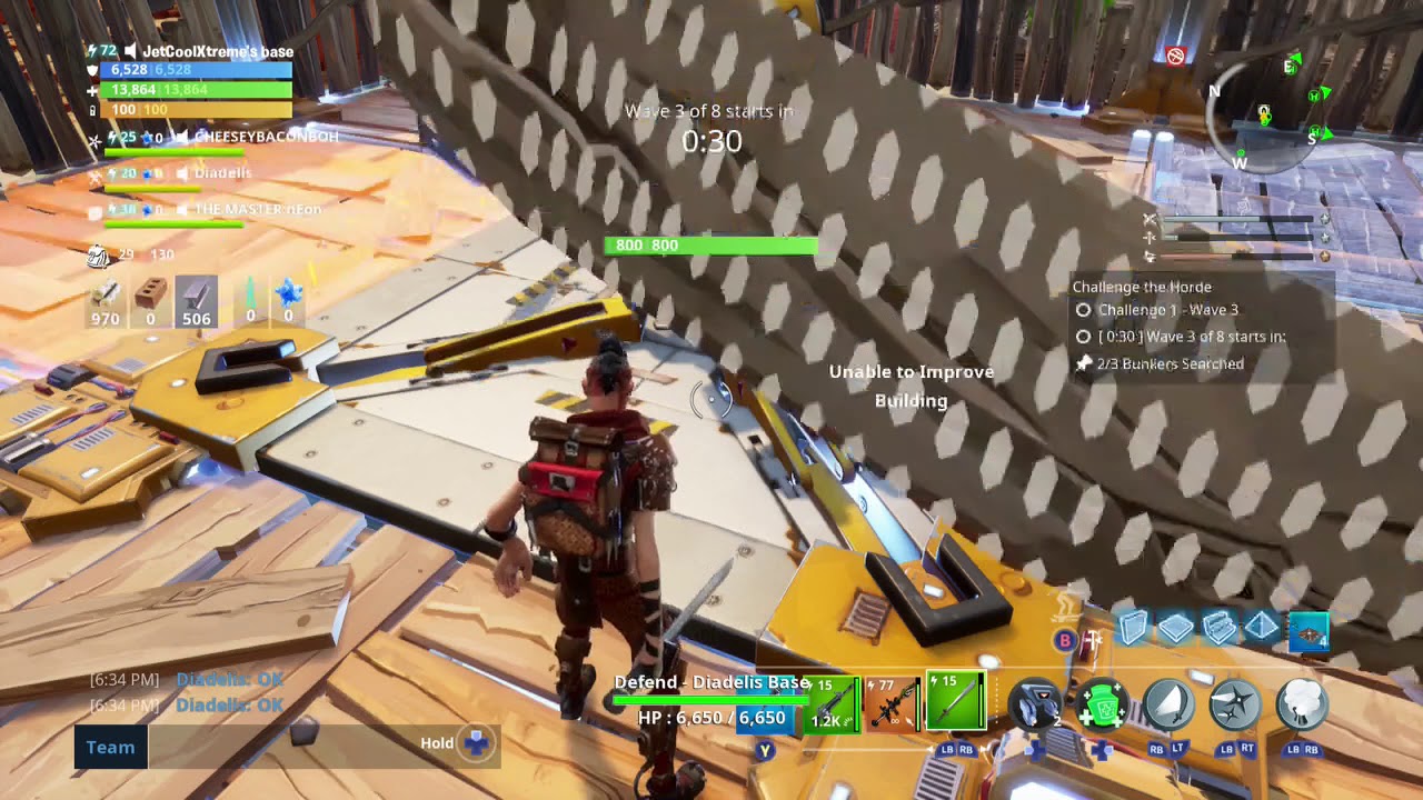 Fortnite Save The World Challenge The Horde - YouTube