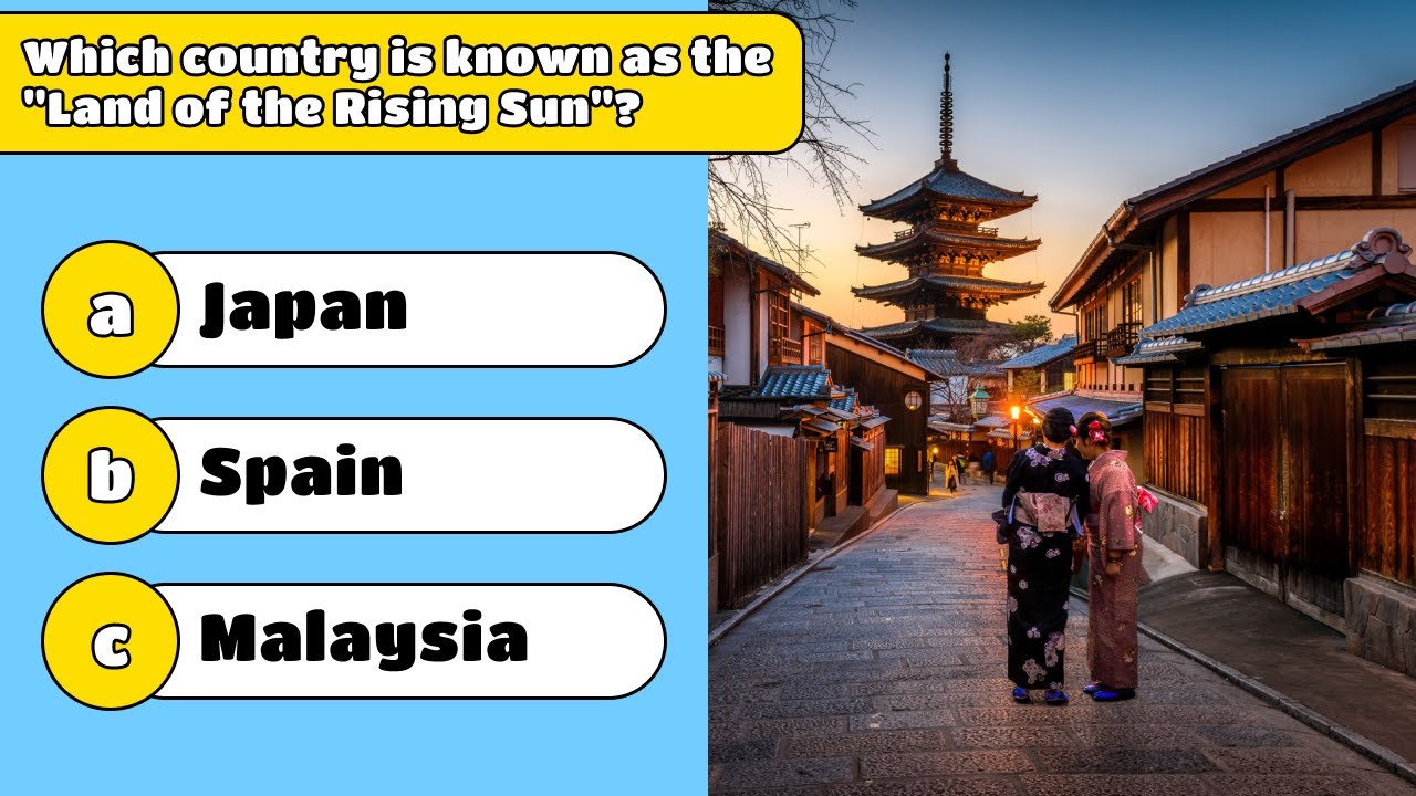 General Knowledge Quiz - 20 Questions - YouTube