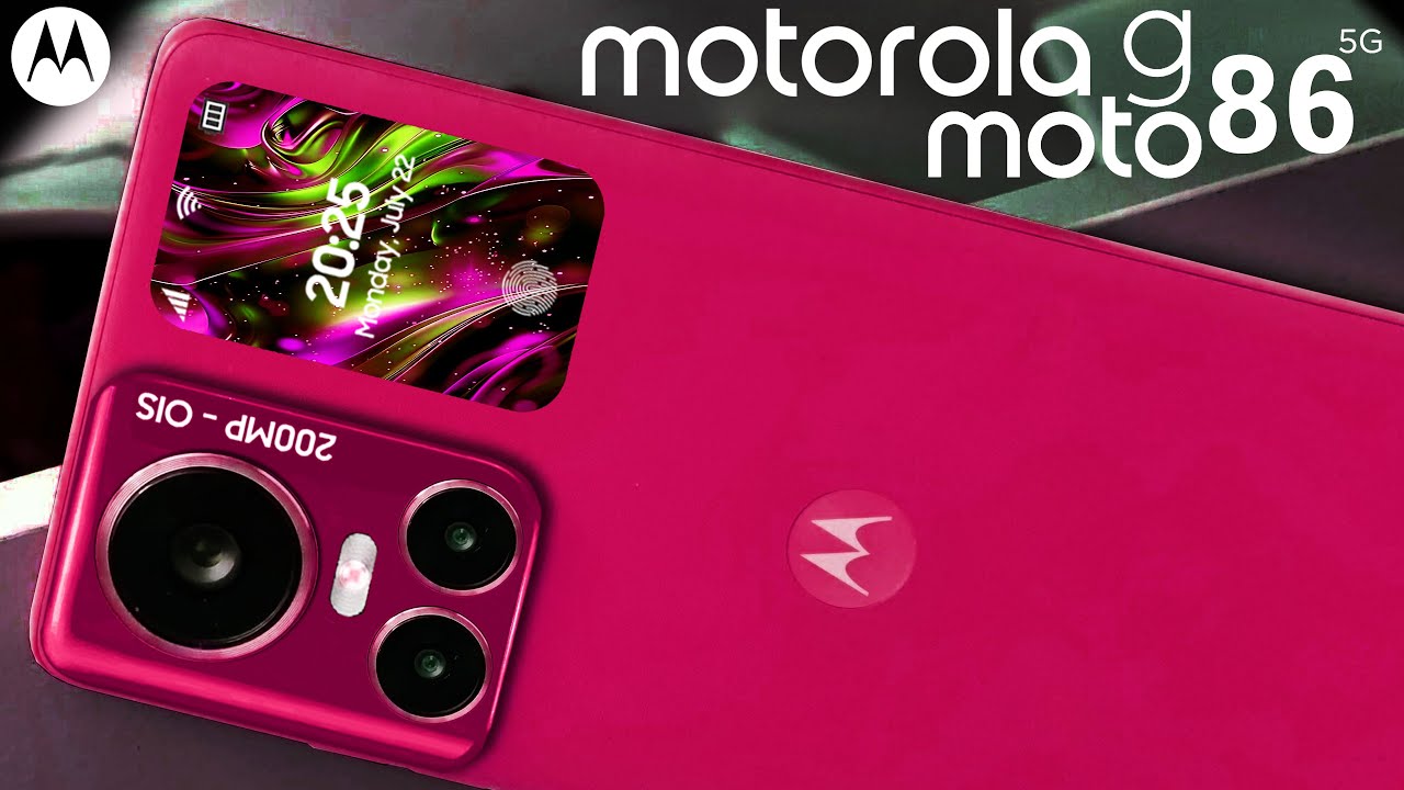 Motorola Moto G86 5G 2025 Release Date & Exclusive Launch Trailer ...