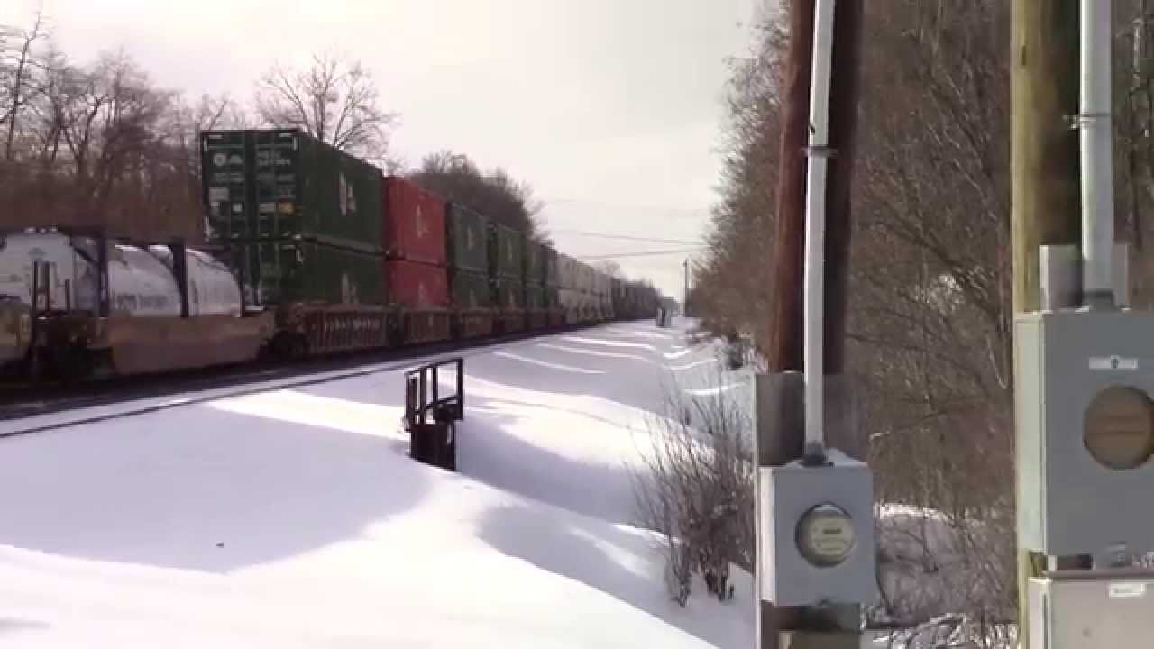 What to do at a blocked train crossing - YouTube