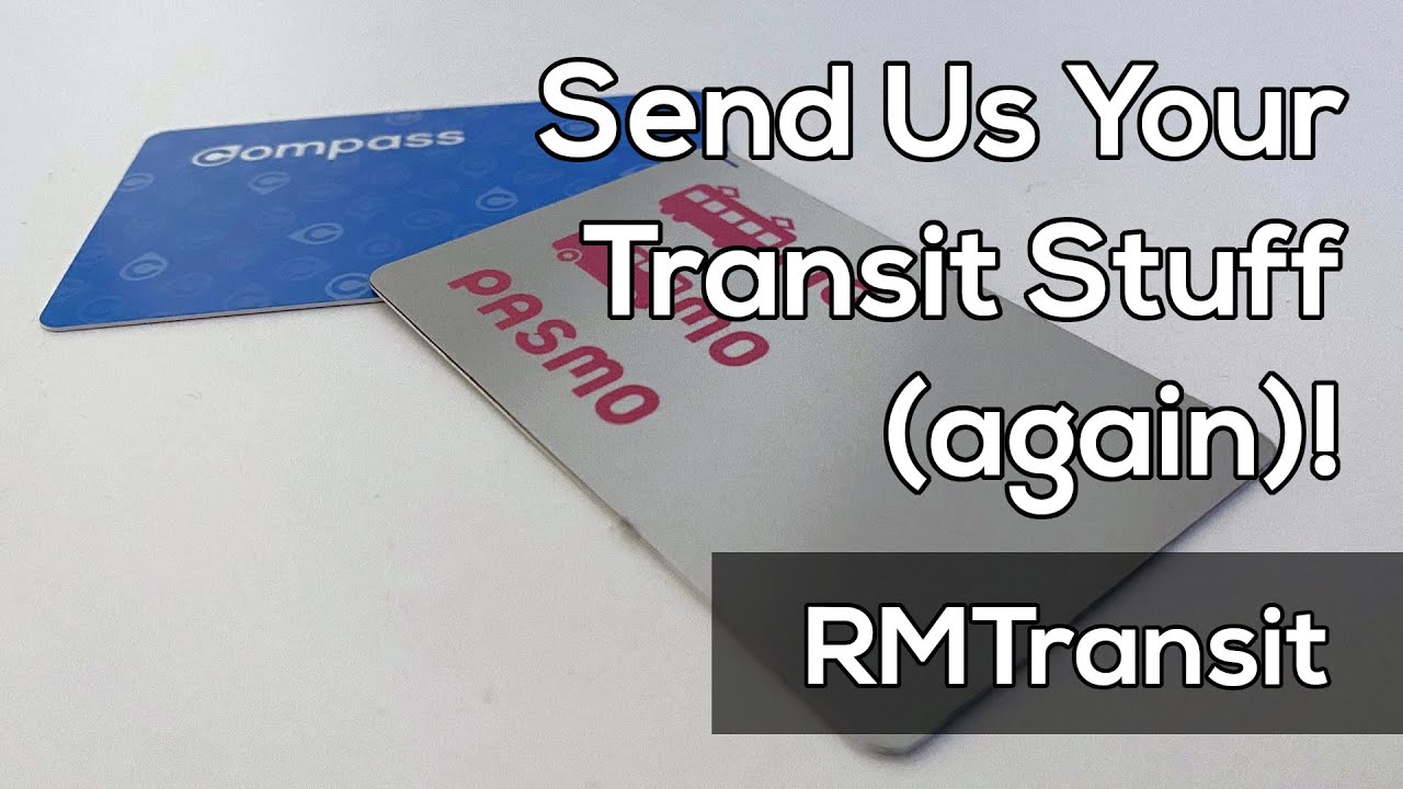 Send Us Your Transit Stuff (Again)! | RMTransit - YouTube