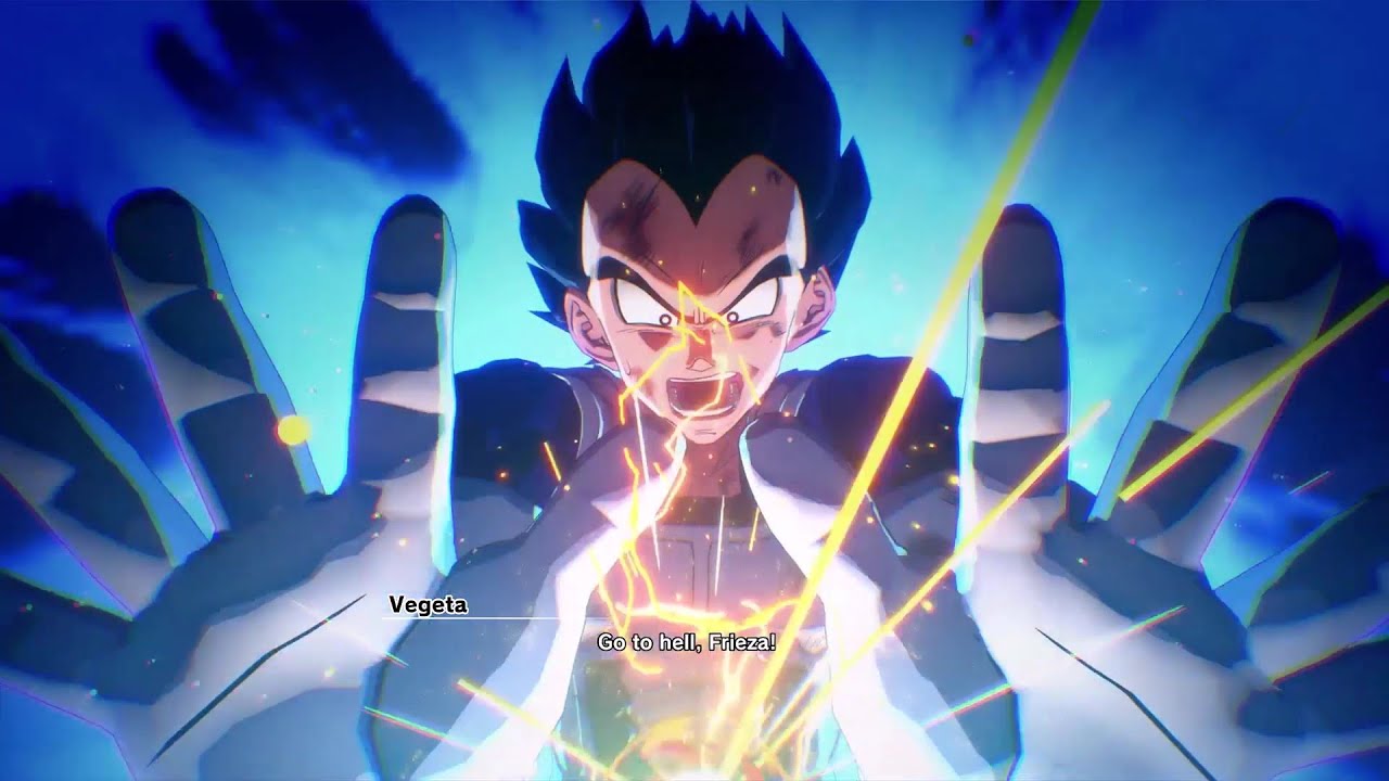 Frieza's New Form Brings Vegeta to Tears | Kakarot Frieza Saga - YouTube