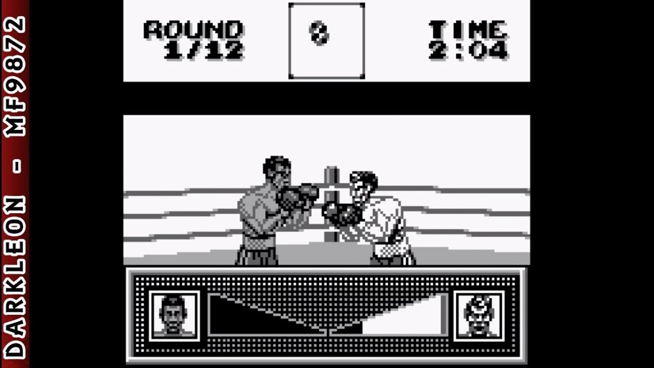 Game Boy - Riddick Bowe Boxing © 1994 Extreme - Gameplay - YouTube