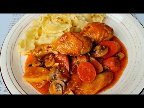Ragout vom Hähnchen - Ein einfaches und leckeres Gericht, das Sie verzaubern wird