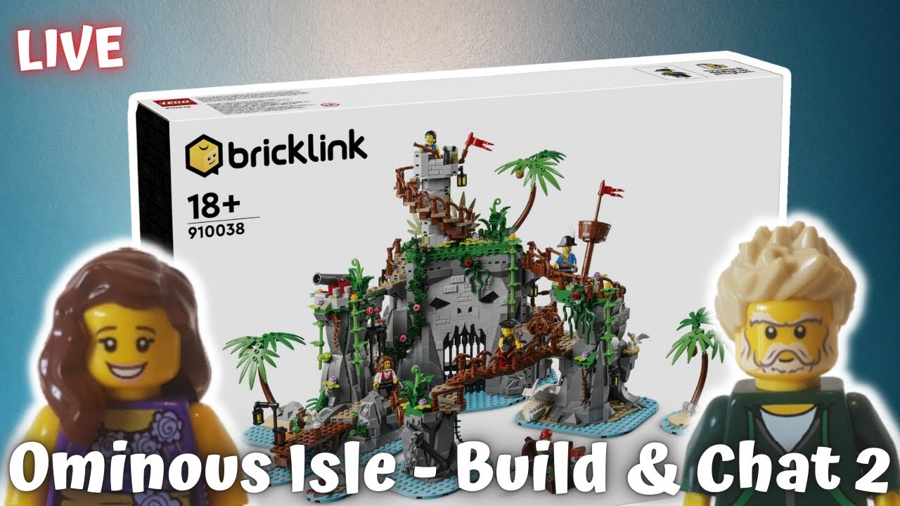Live - Lego Bricklink Designer - Ominous Isle (910038) - Build & Chat ...