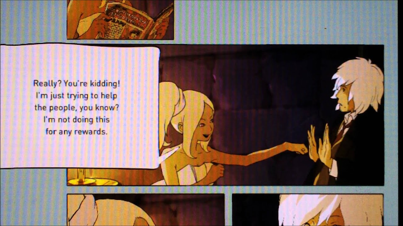 Gravity Rush - Kat's encounter with Syd in the bath - YouTube